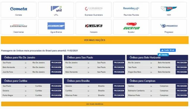 6 Best Long-Distance Bus Ticket Websites in Brazil + Tips to Save